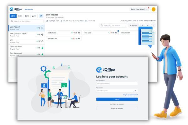 My eOffice streamlines your digital office for enhanced productivity.